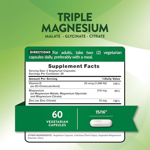 Triple magnesium for better sleep