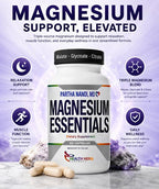 Triple magnesium for muscle relaxation