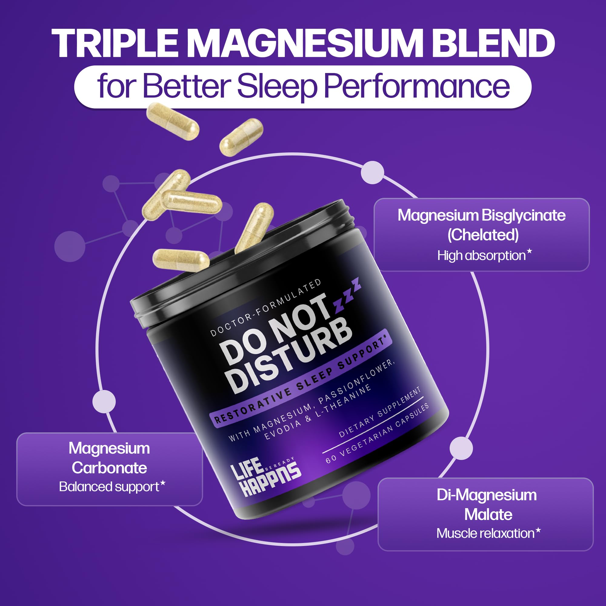 triple magnesium for restful sleep