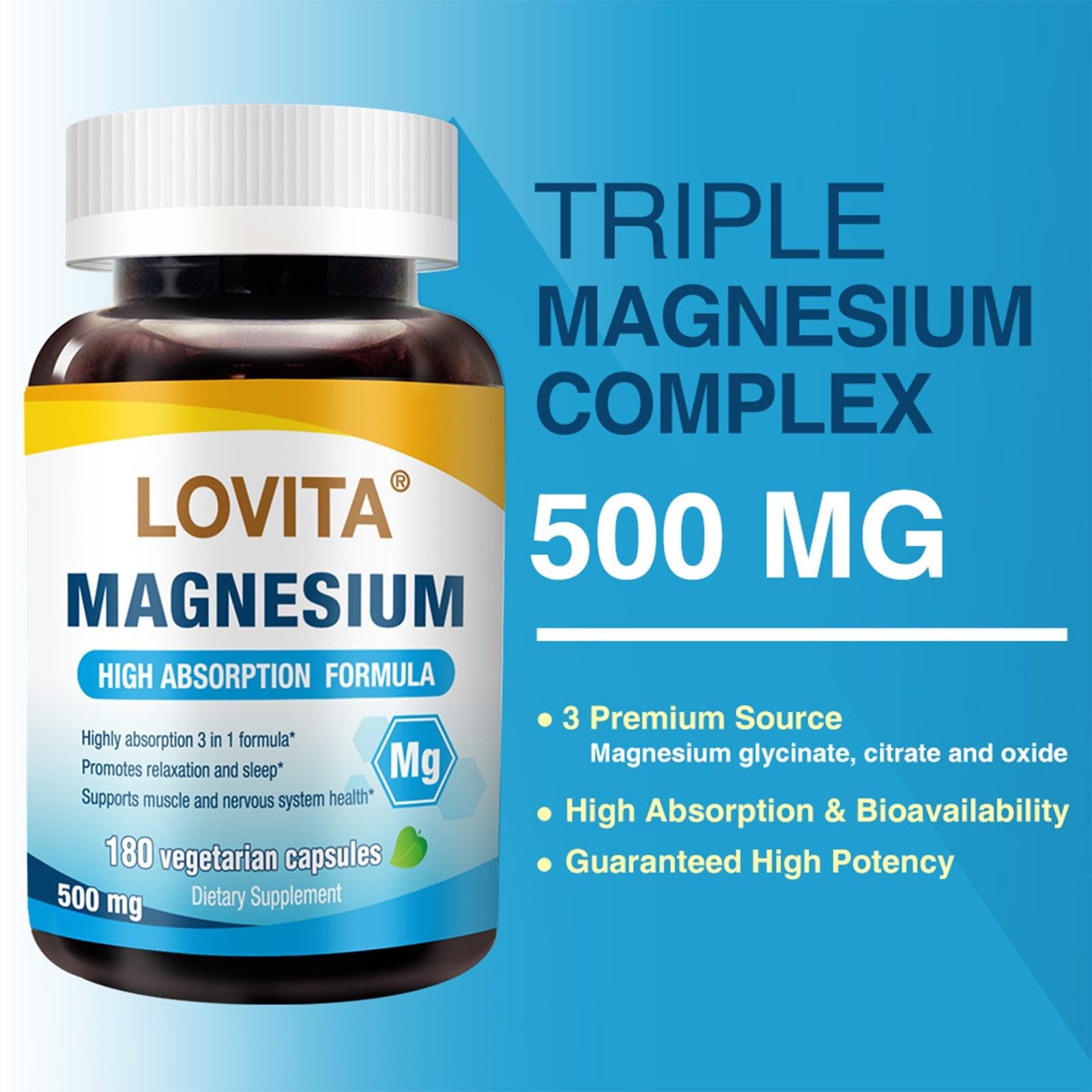 triple magnesium formula for muscle health