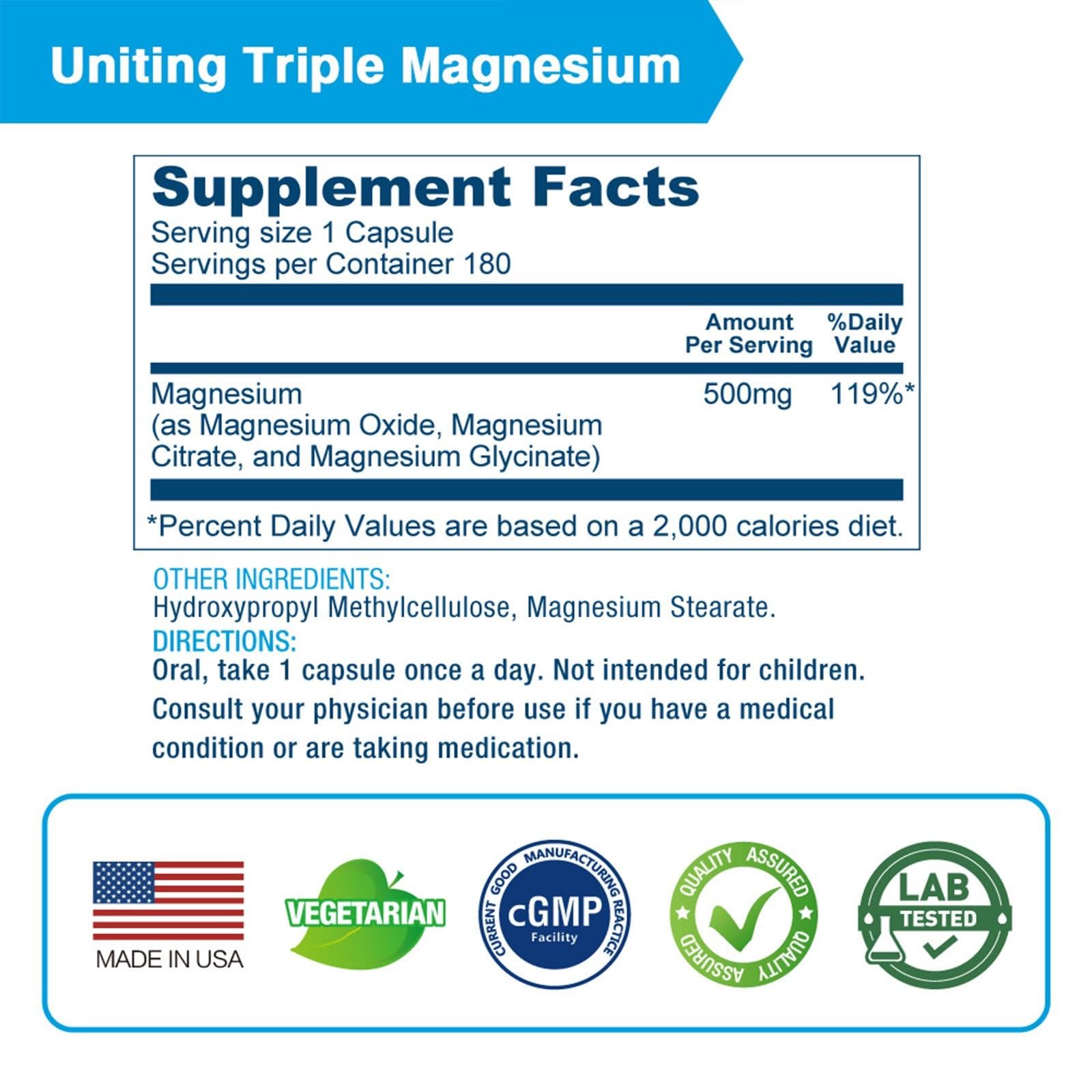 triple magnesium formula for relaxation