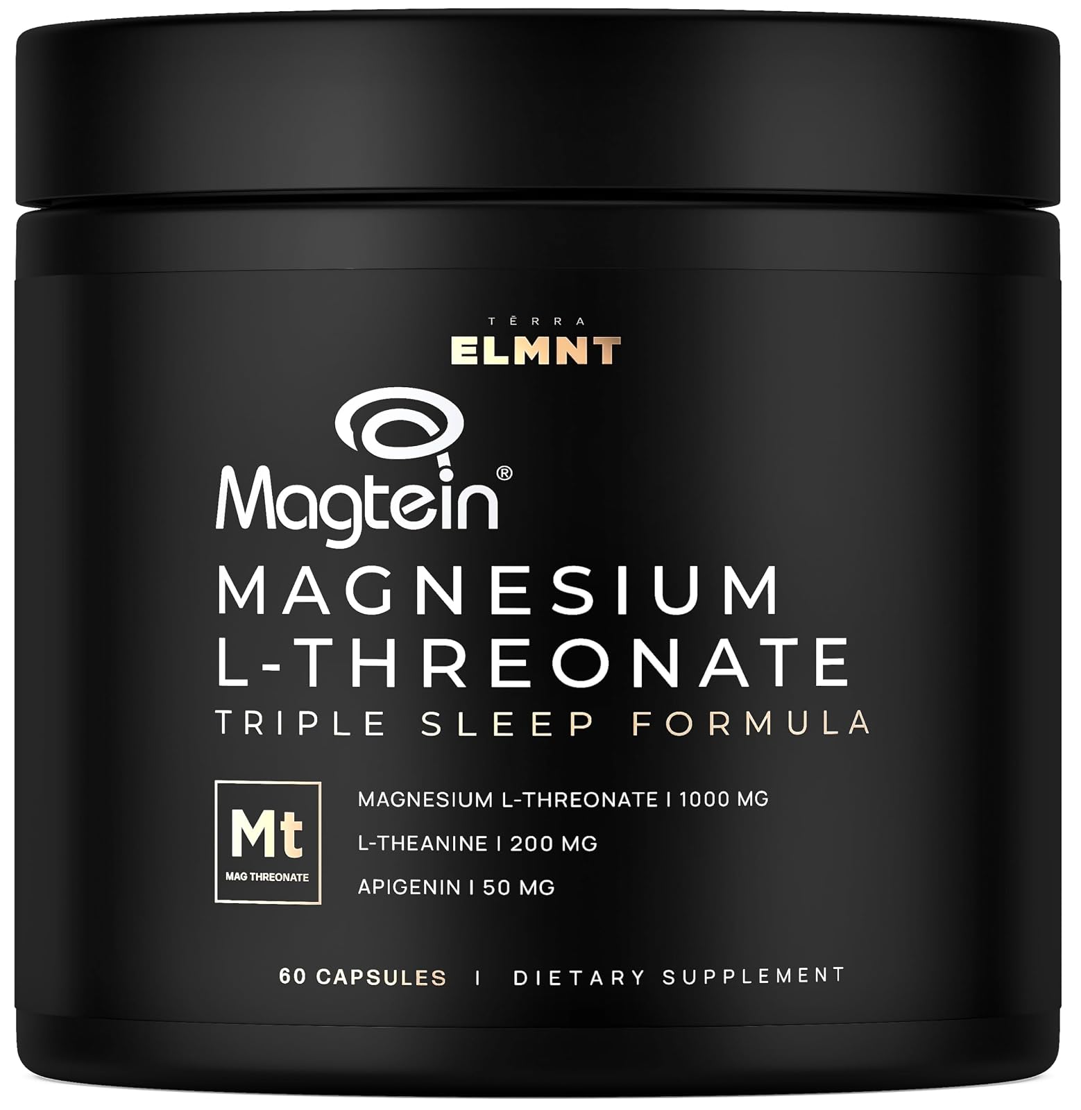 Triple magnesium l-threonate capsules