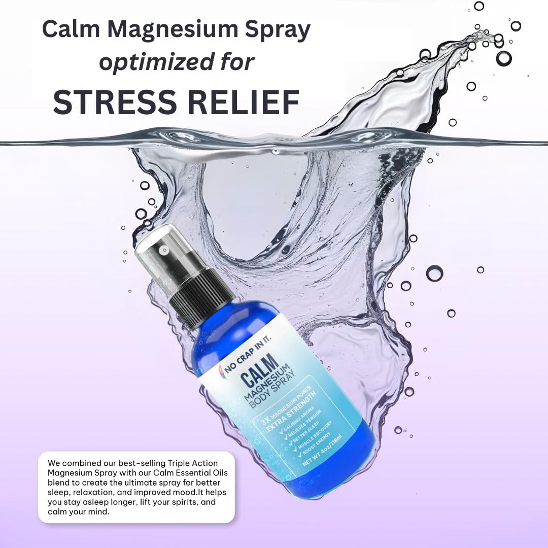 Triple magnesium power for stress relief