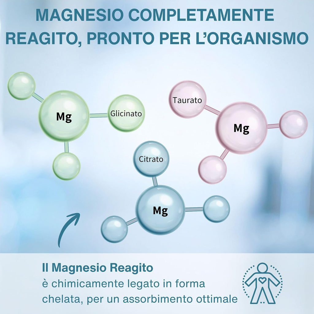 Triple magnesium tablets for better sleep