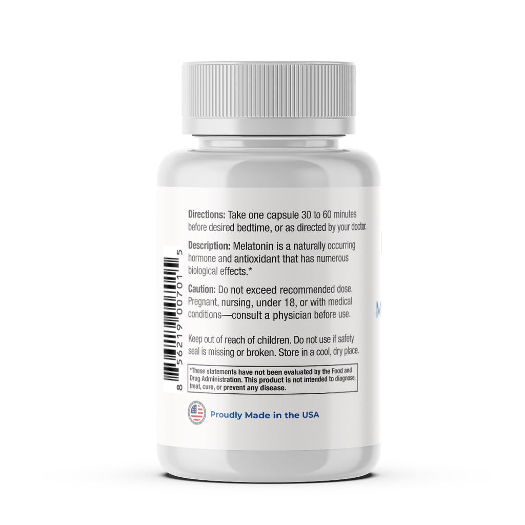 Triple pack melatonin for consistent sleep