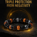 triple protection bracelet set for wellness