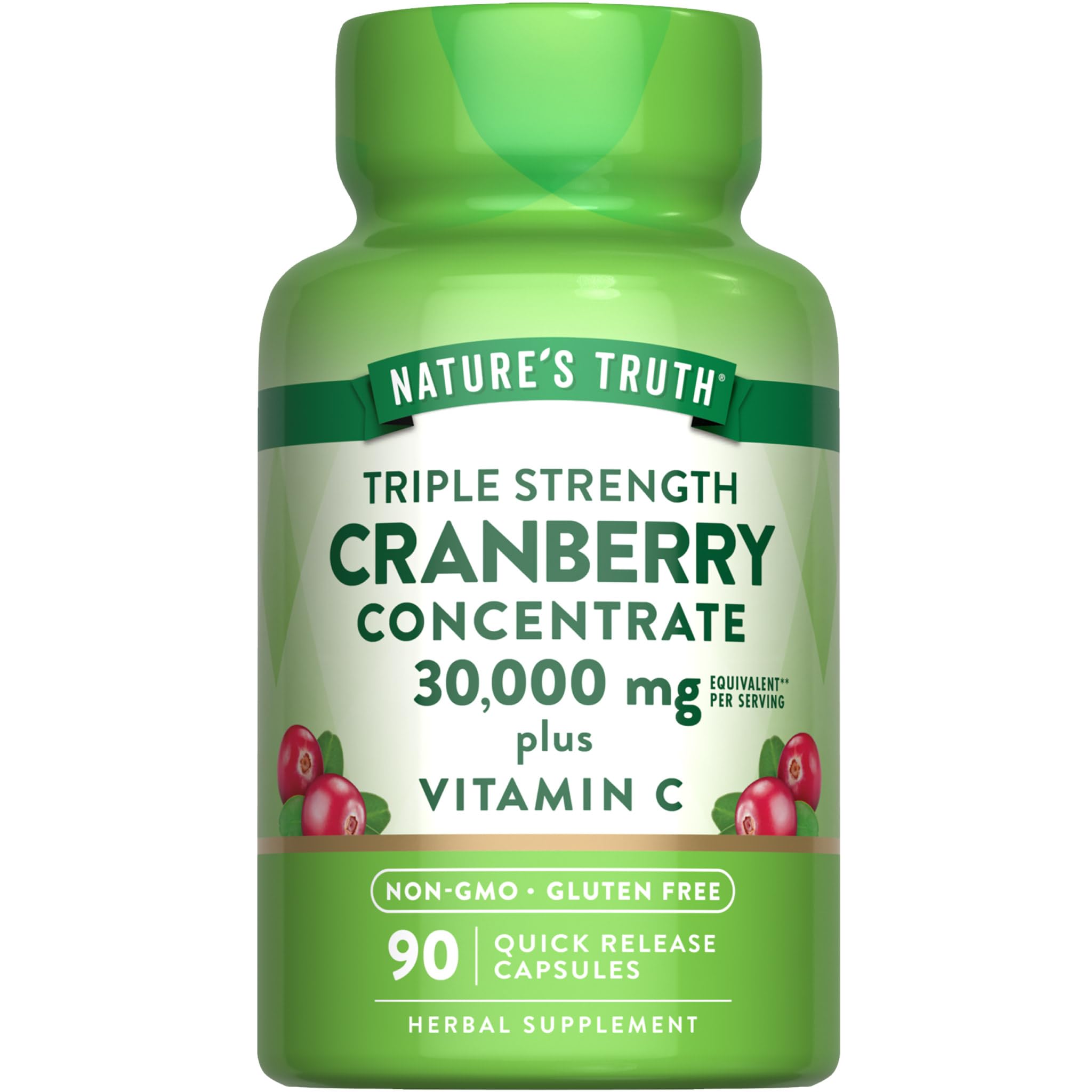 triple strength cranberry concentrate pills