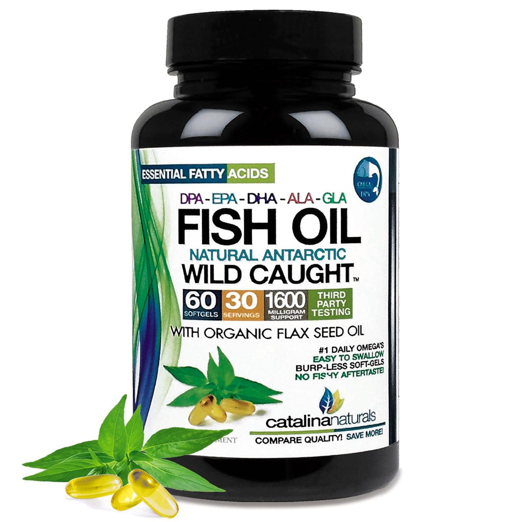 Triple Strength fish oil softgels