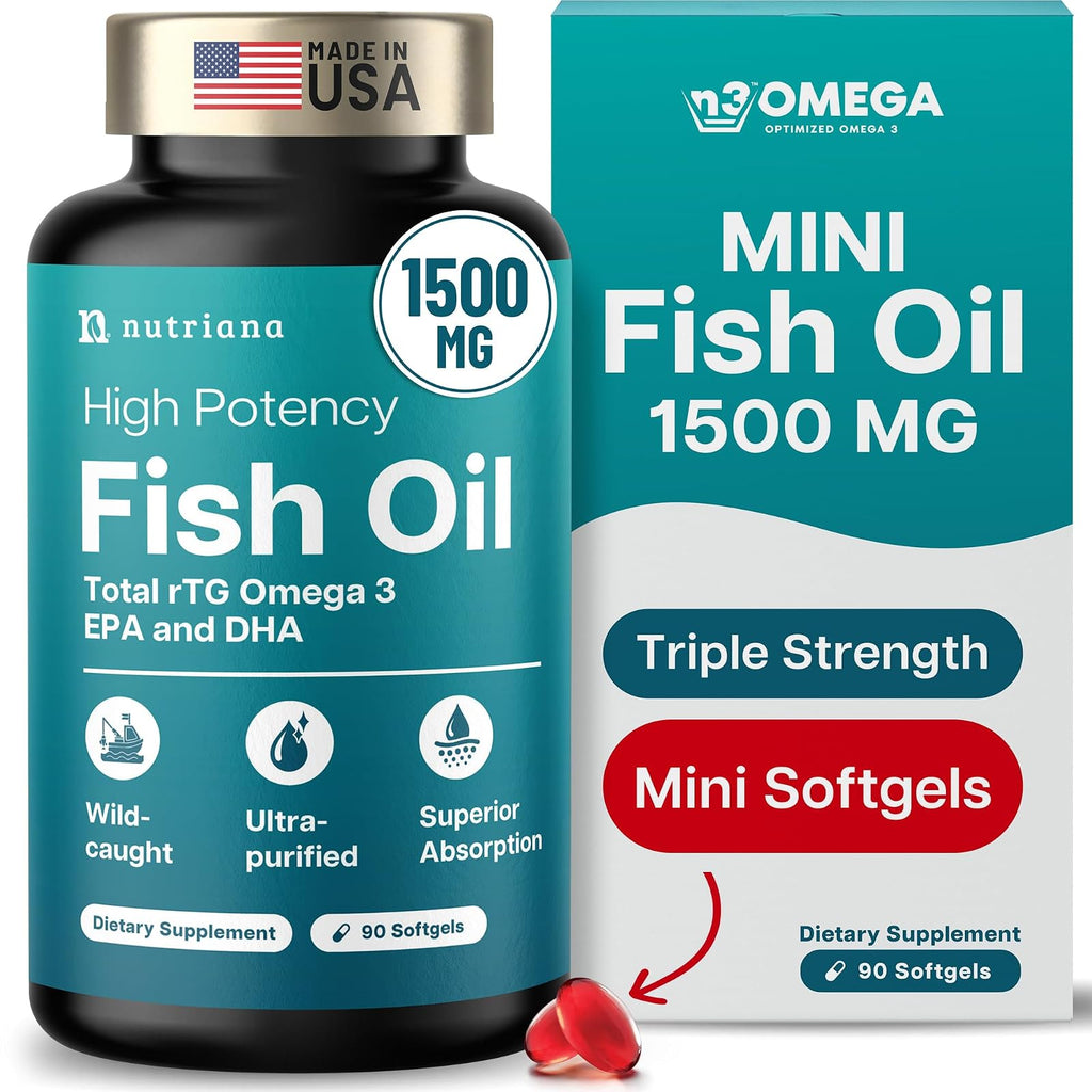 triple strength fish oil softgels