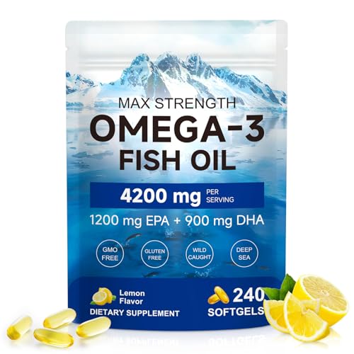 Triple-strength fish oil supplement