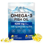 Triple-strength fish oil supplement