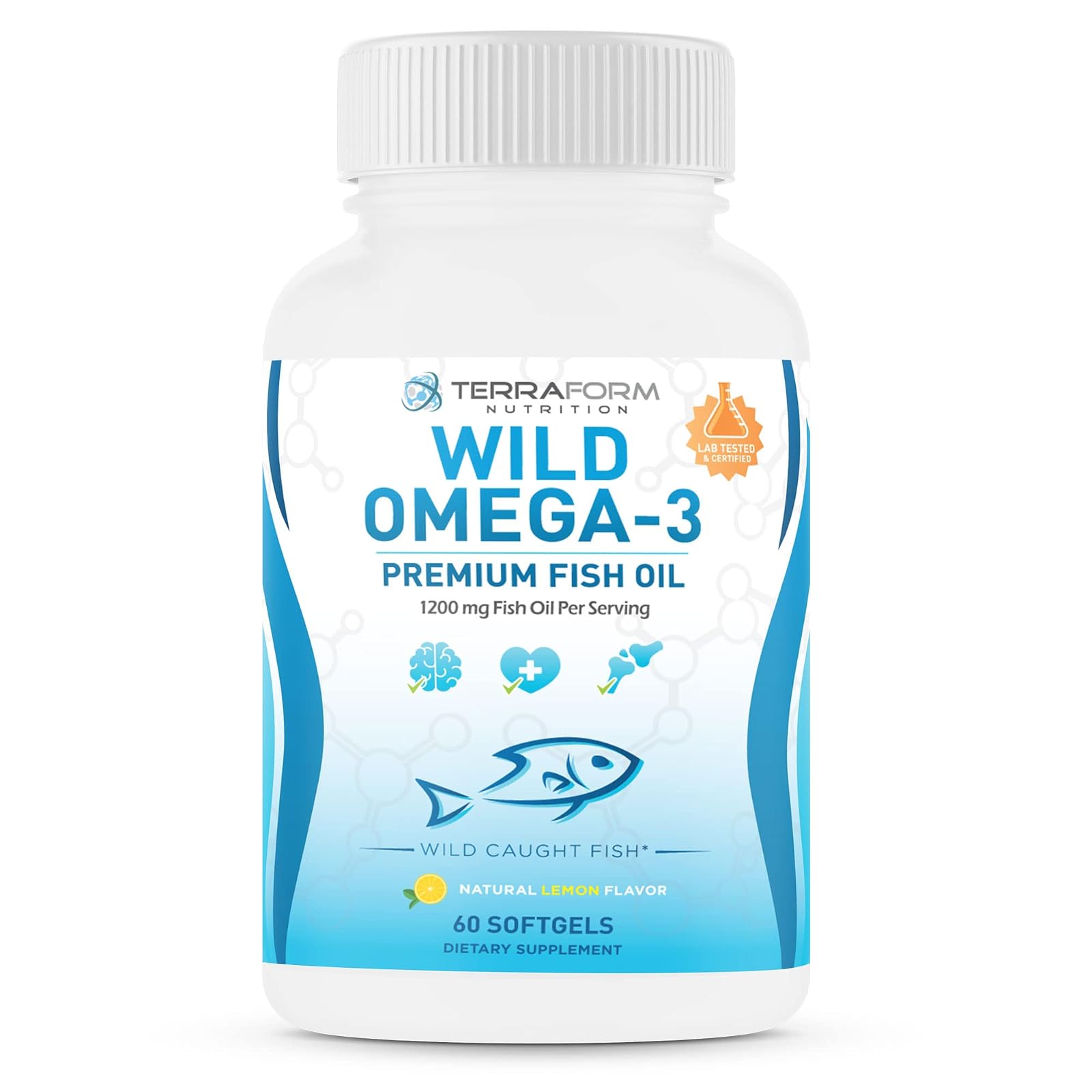 Triple Strength fish oil supplement