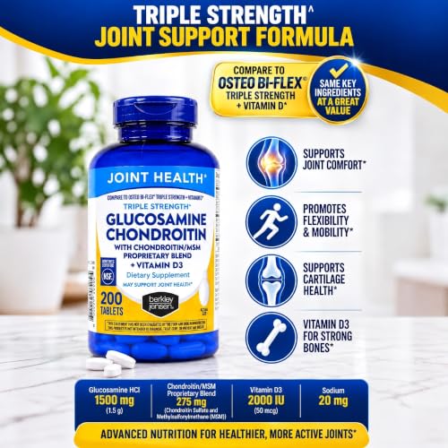 triple strength glucosamine chondroitin benefits