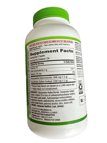 triple strength glucosamine chondroitin formula