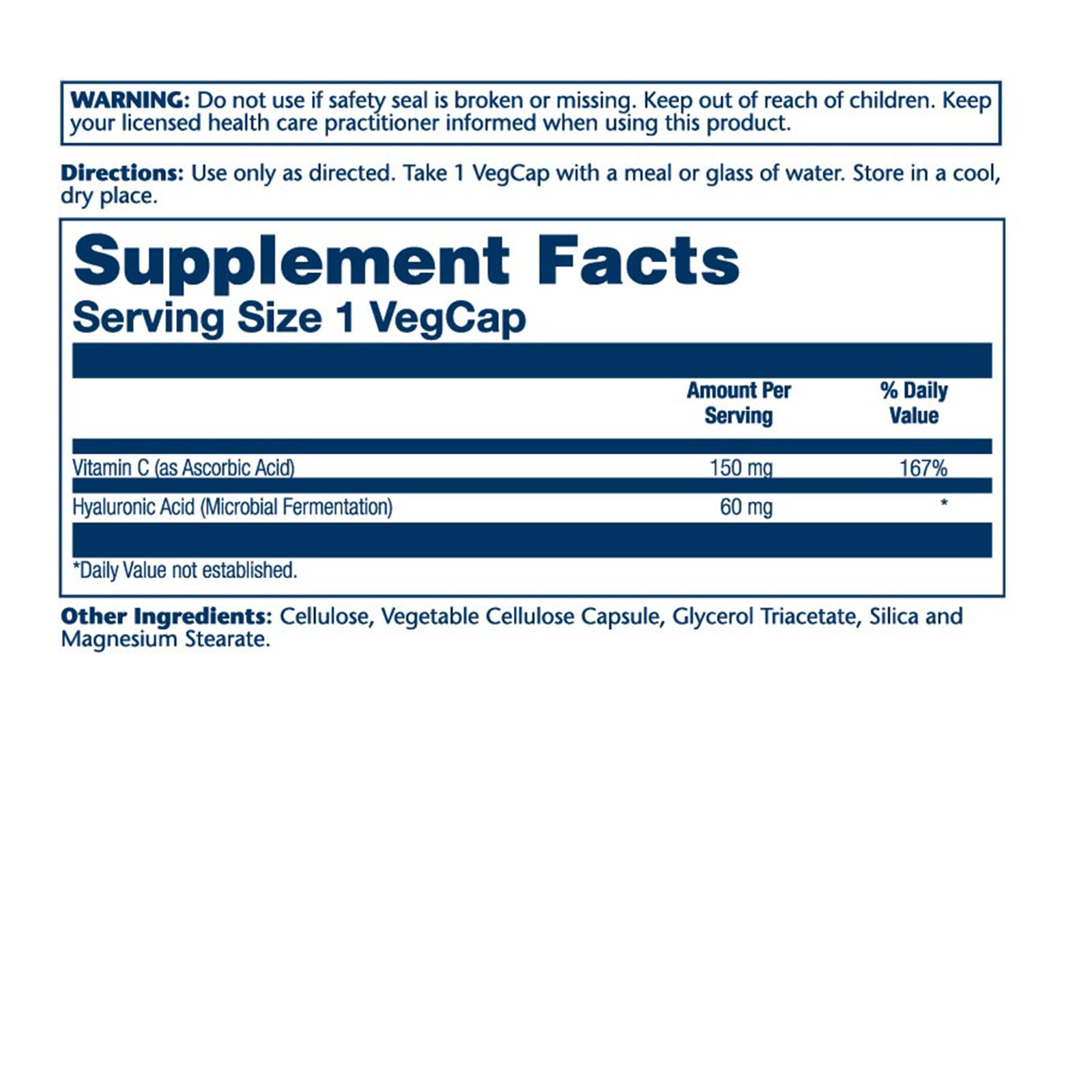 triple strength hyaluronic acid supplement