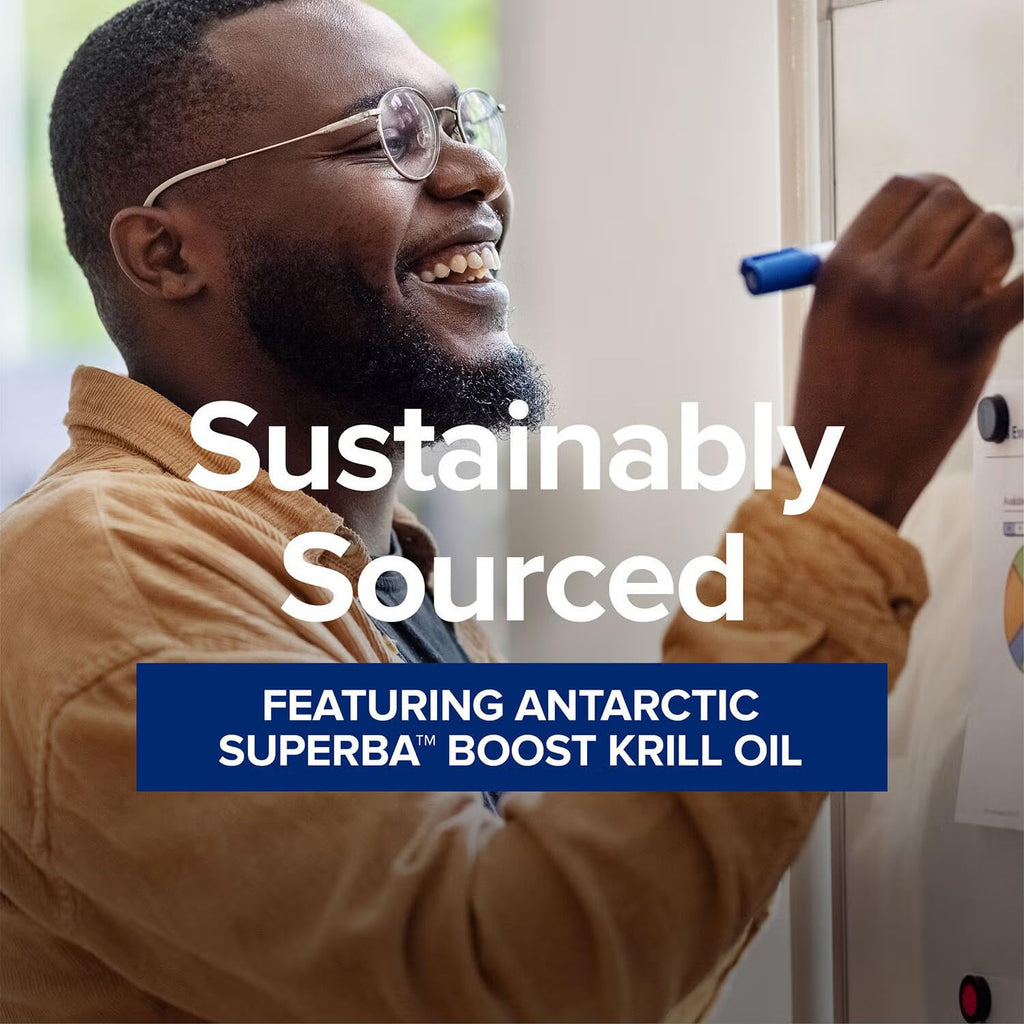 Triple strength krill oil supplement benefits