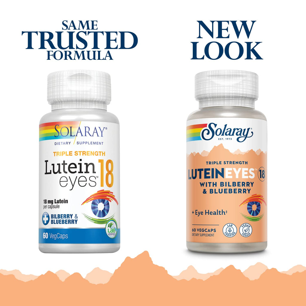Triple strength lutein for vision support