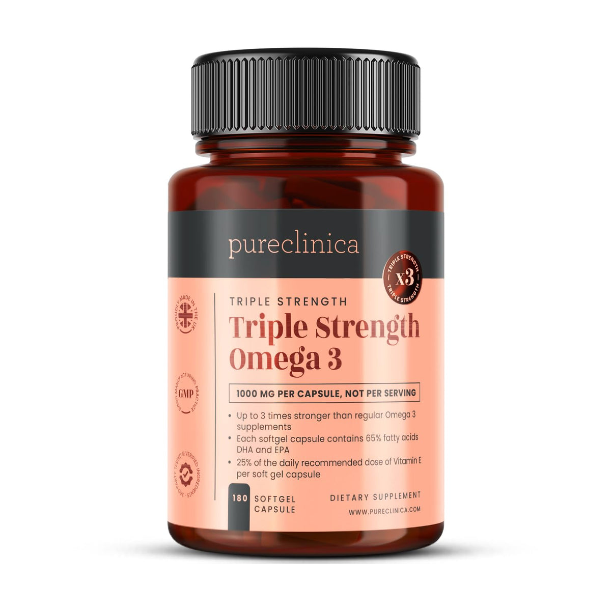 Triple Strength Omega 3 fish oil benefits