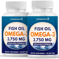 Triple Strength Omega 3 fish oil softgels