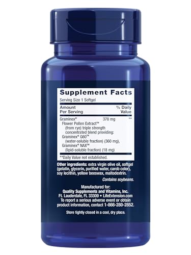 Triple strength ProstaPollen multivitamin