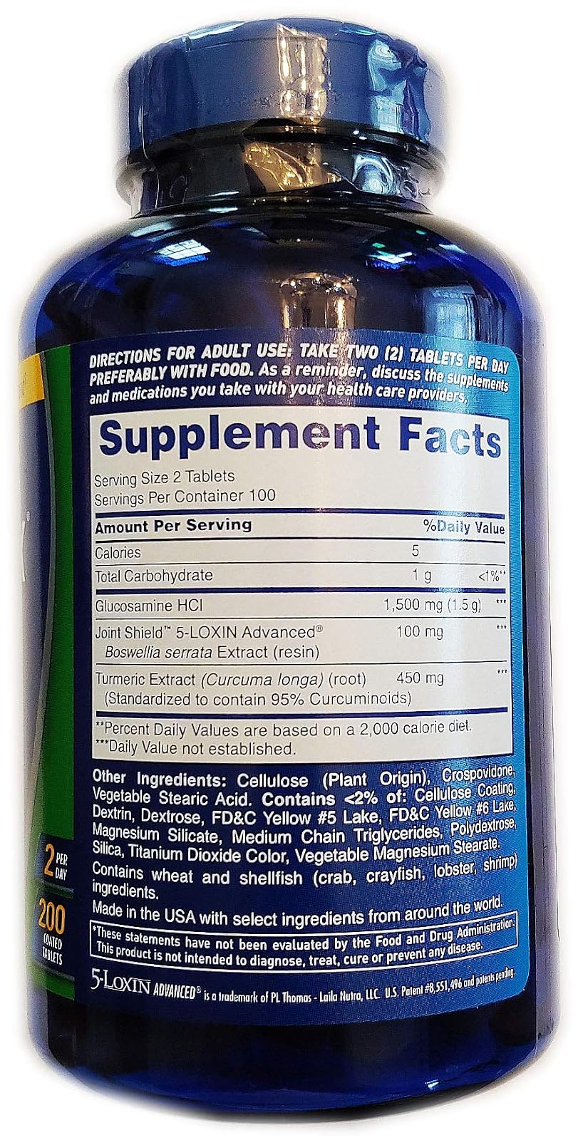 Triple strength turmeric for joint health