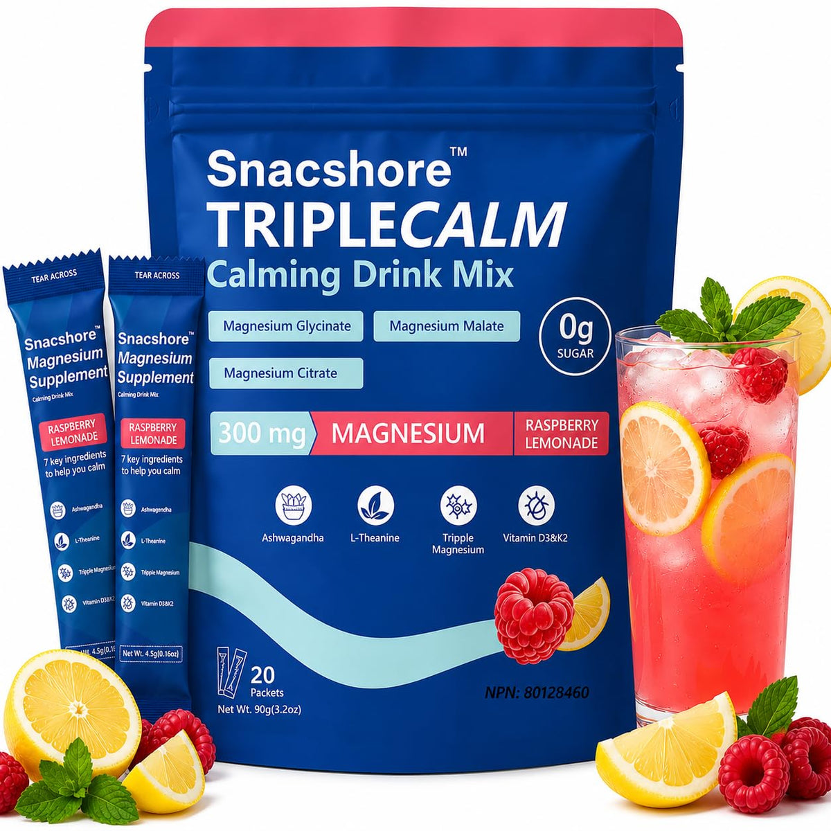 TripleCalm cortisol reducer drink mix