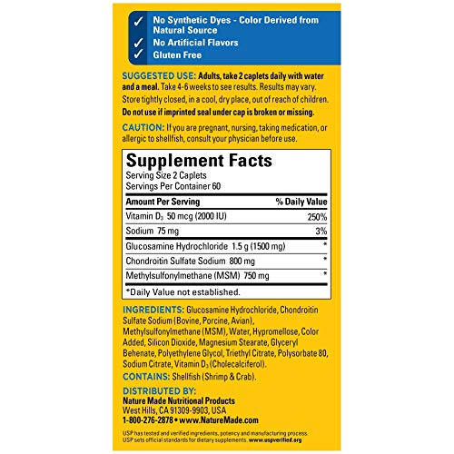 TripleFlex caplets with Vitamin D3