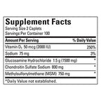 TripleFlex chondroitin joint support formula