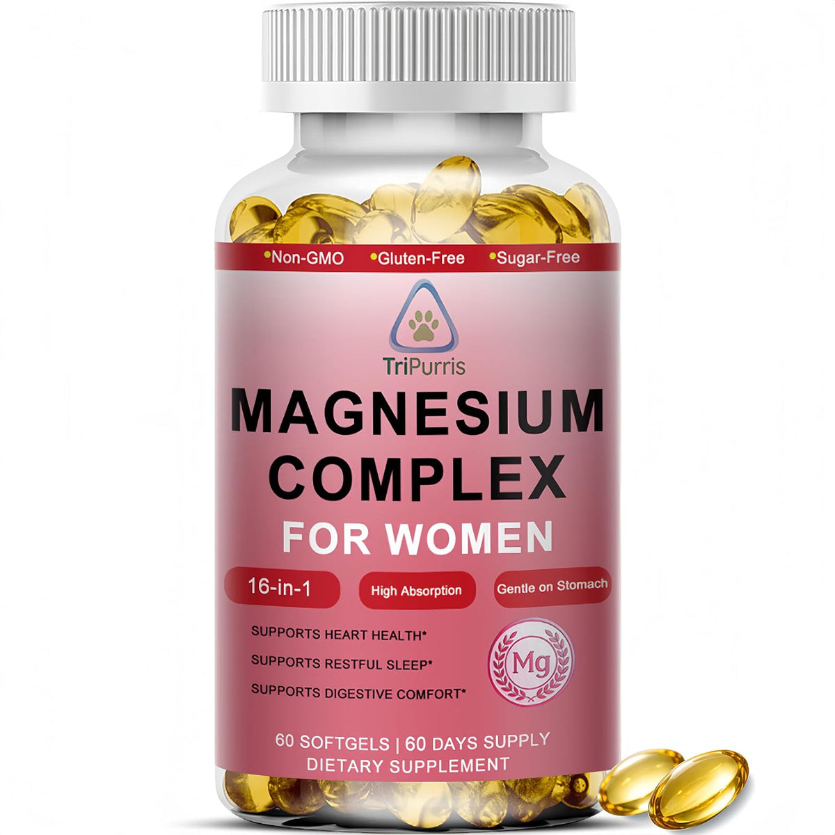TriPurris magnesium complex softgels benefits