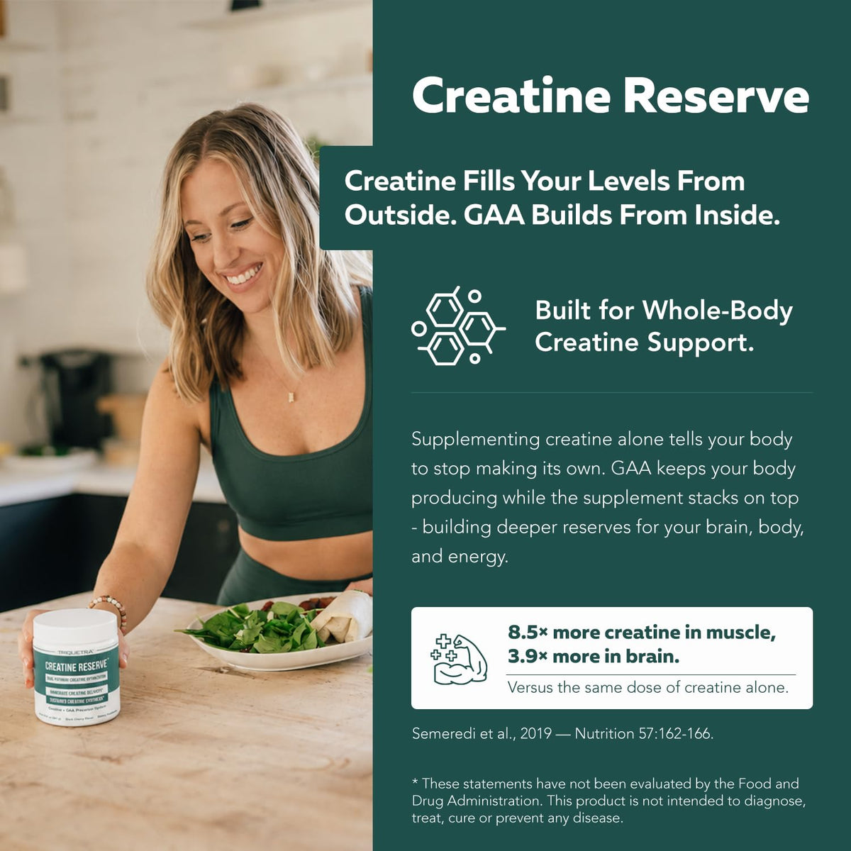Triquetra Health creatine monohydrate powder