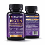Trisundi Biotin 5000 mcg capsules