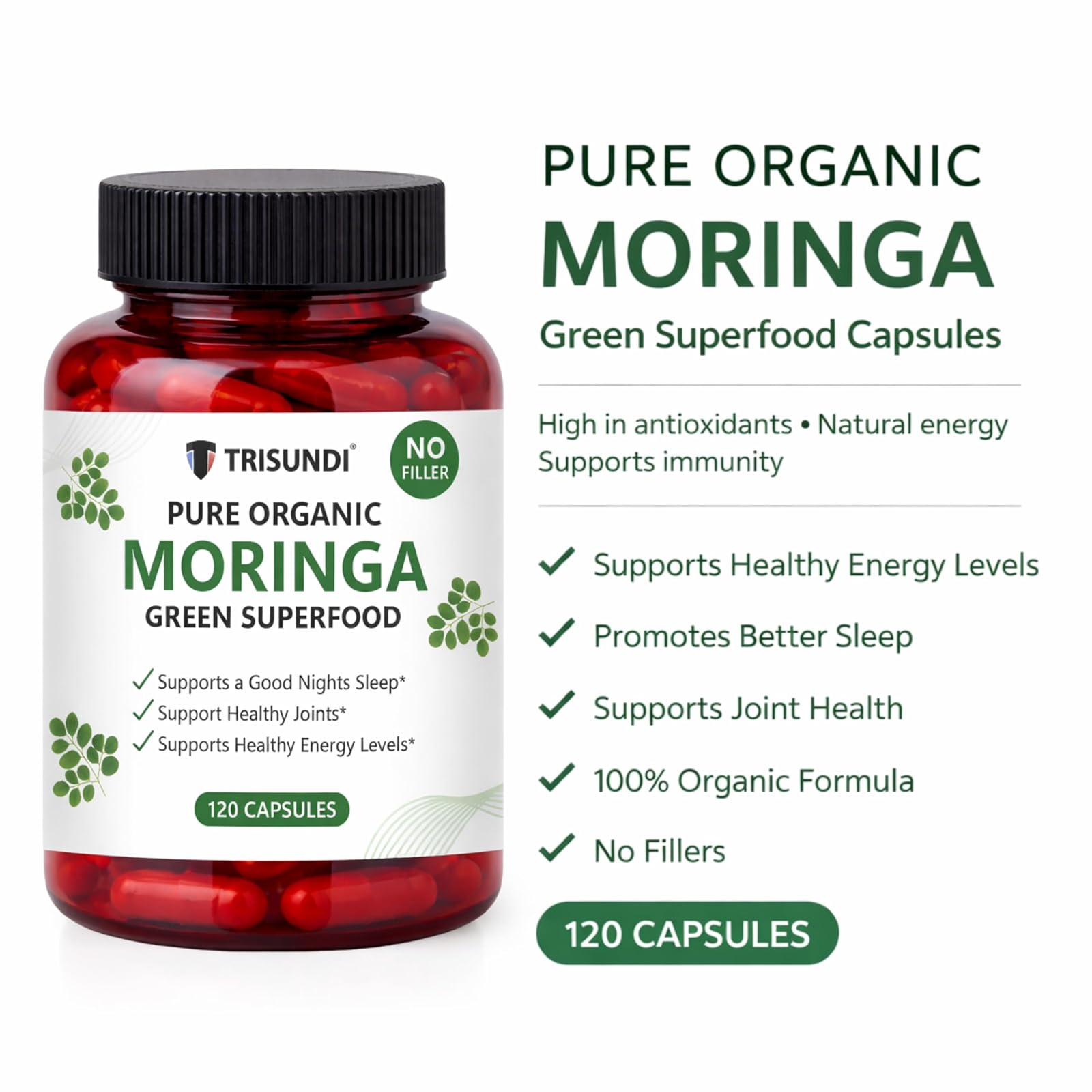 Trisundi moringa for immune support