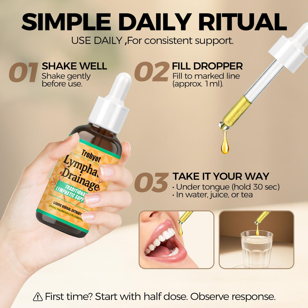Trobyot herbal drops for better circulation