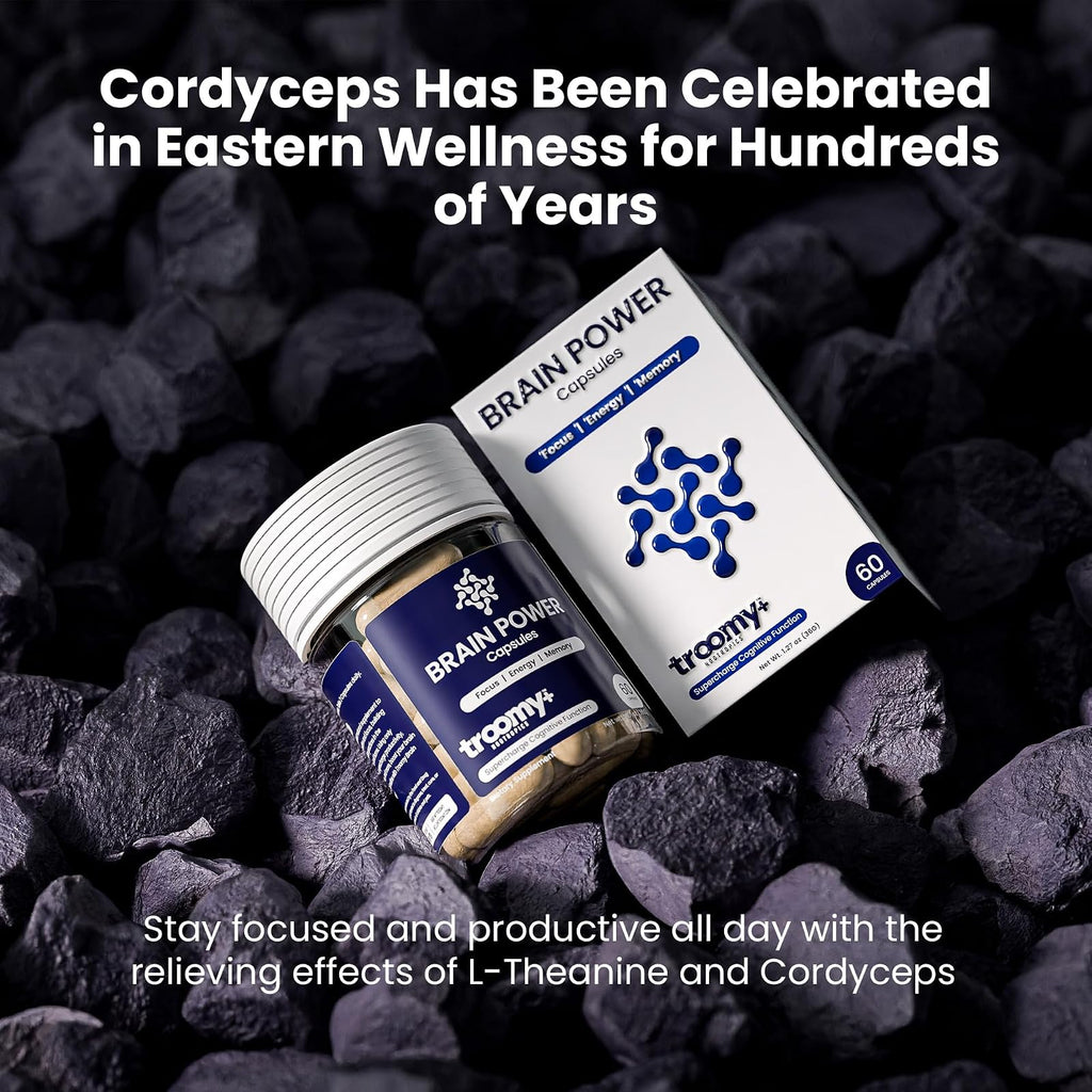 Troomy adaptogen mushroom capsules