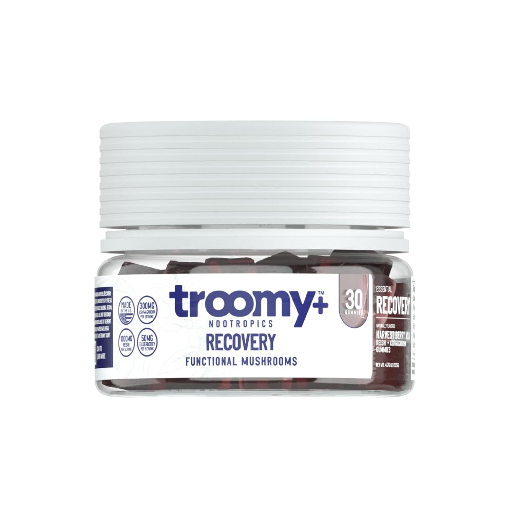 Troomy Ashwagandha gummies for stress relief