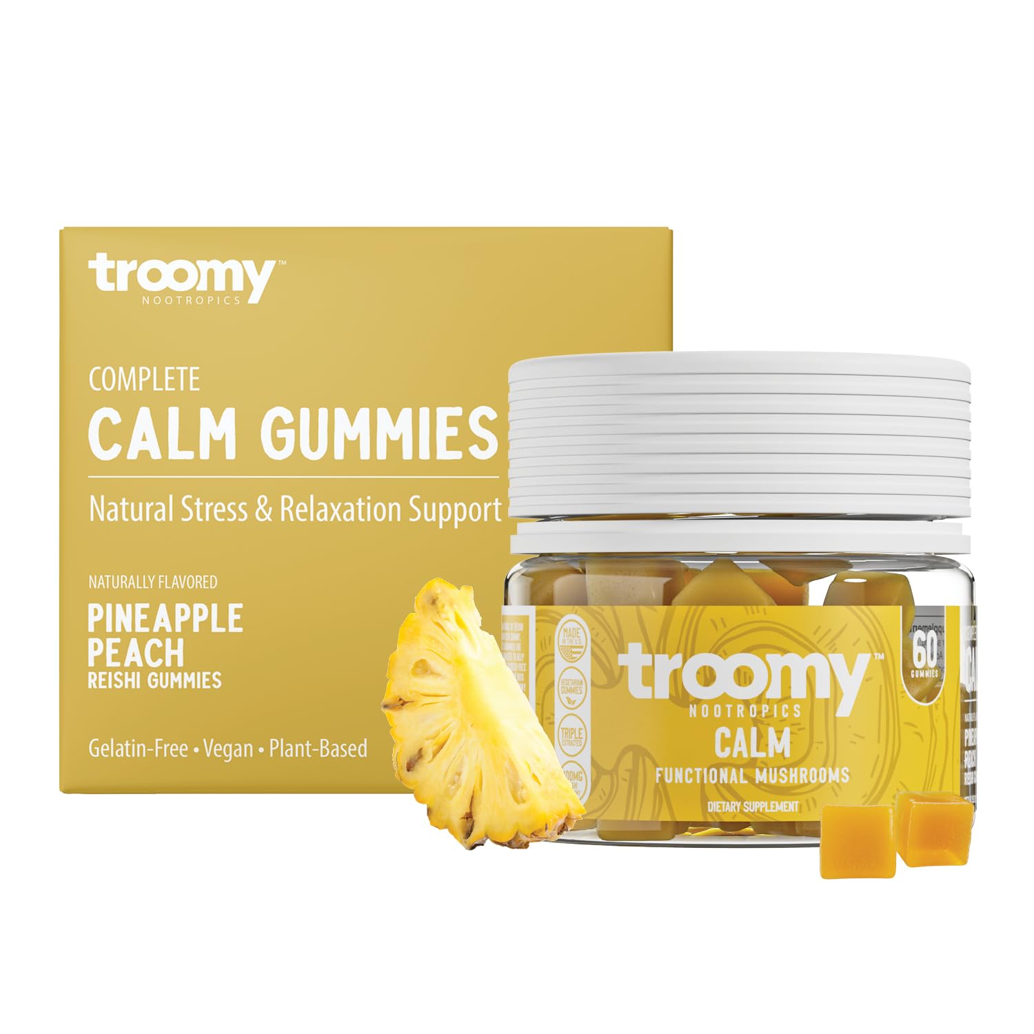 Troomy Calm Reishi mushroom gummies