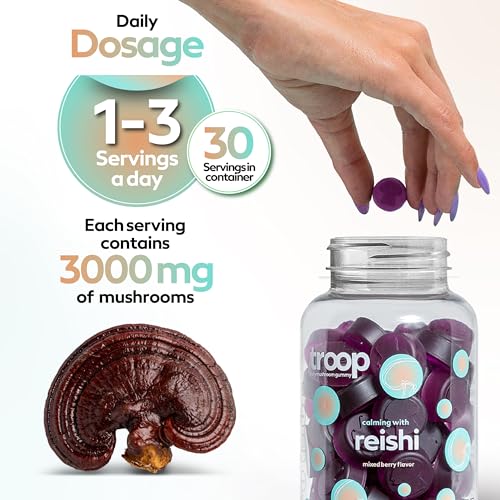 Troop Reishi gummies for holistic health