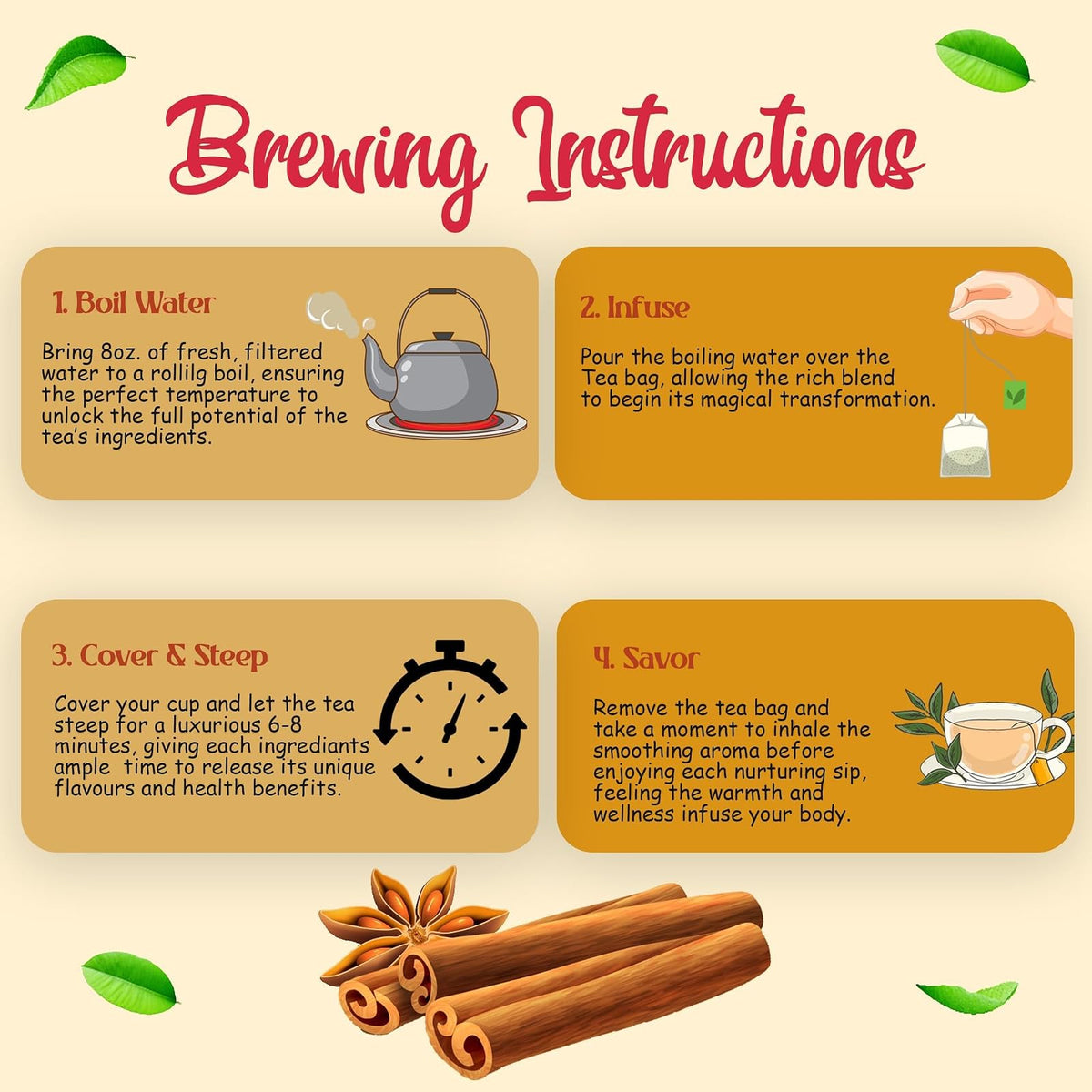 Tropace herbal tea for wellness
