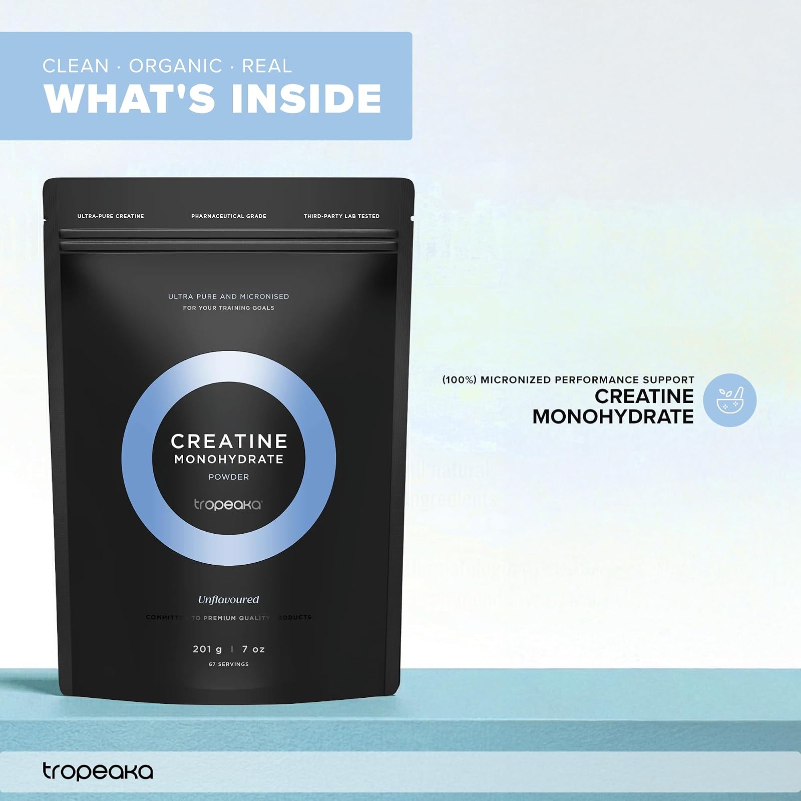Tropeaka creatine for enhanced athletic performance