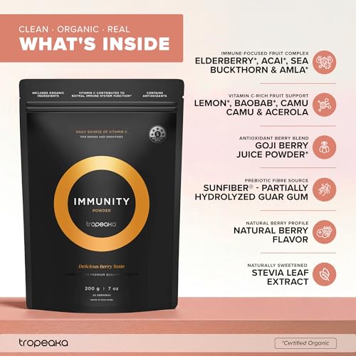 Tropeaka Immunity Powder for overall health
