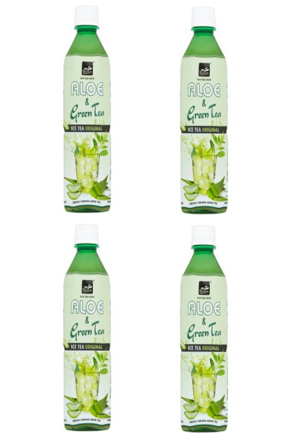 Tropical aloe vera green tea pack