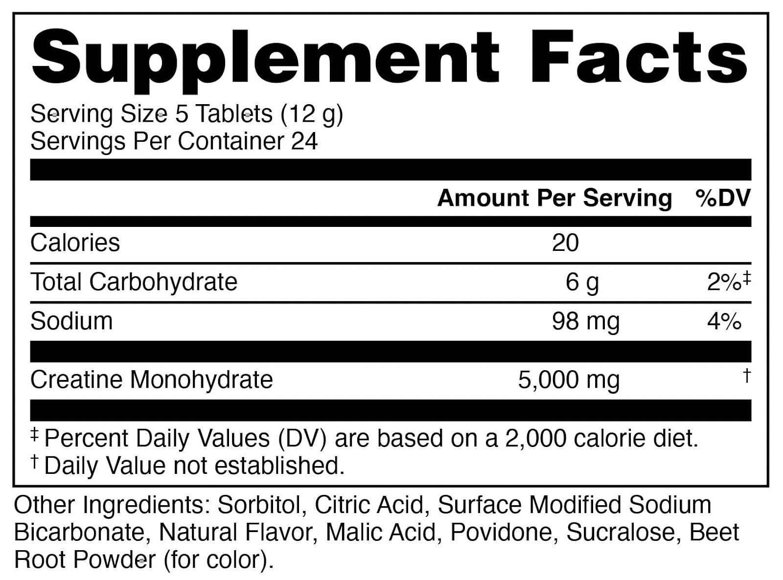 tropical blast creatine for energy
