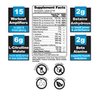 Tropical Blast flavour pre-workout powder