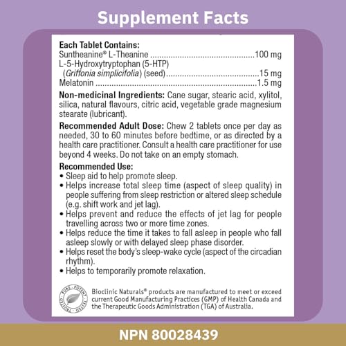 tropical breeze flavour sleep tablets