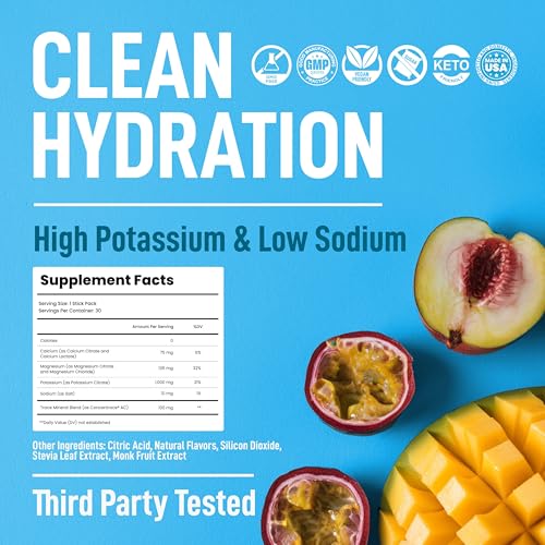 tropical electrolyte packets for workouts