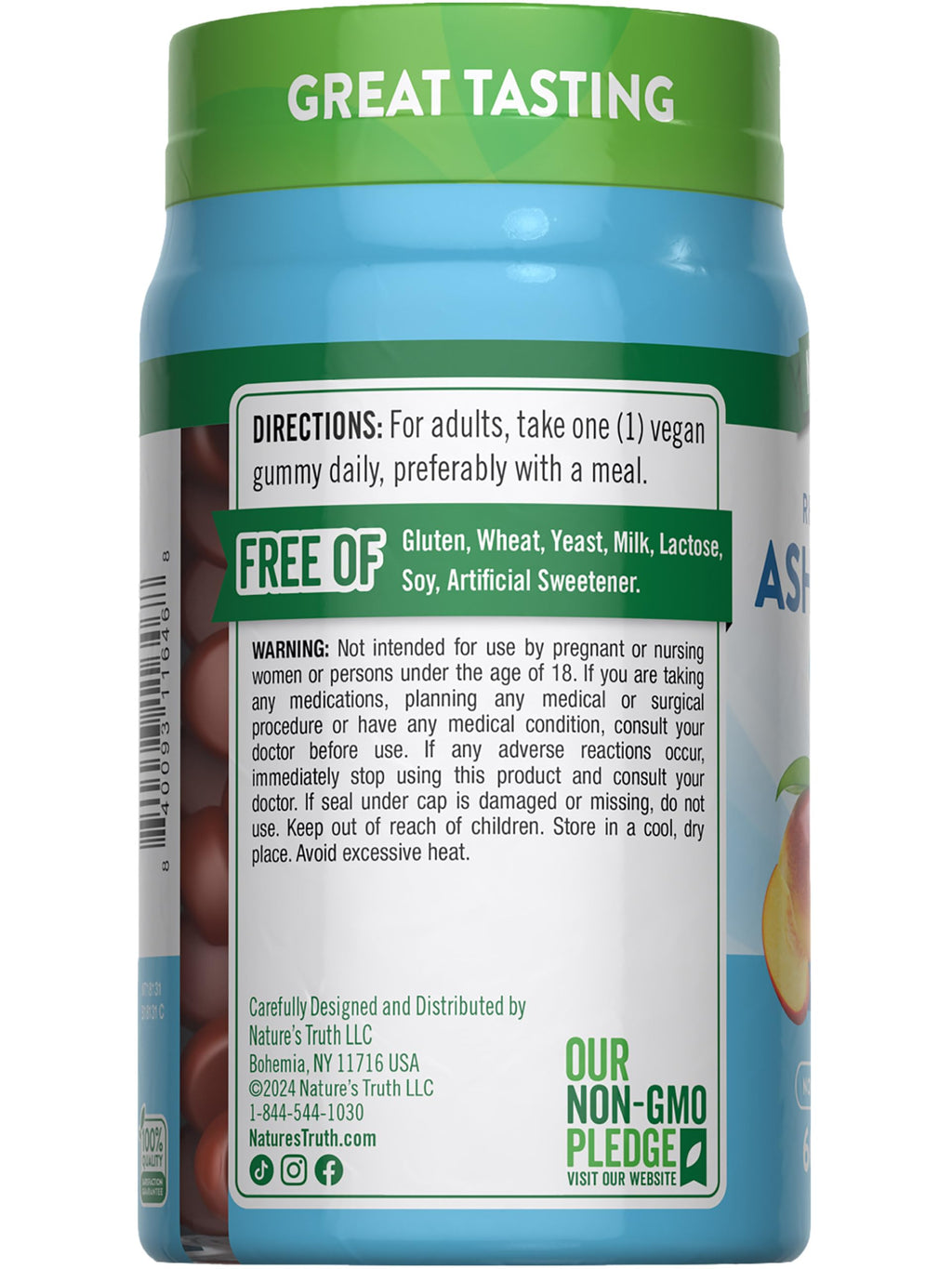 tropical flavour ashwagandha gummies for stress management
