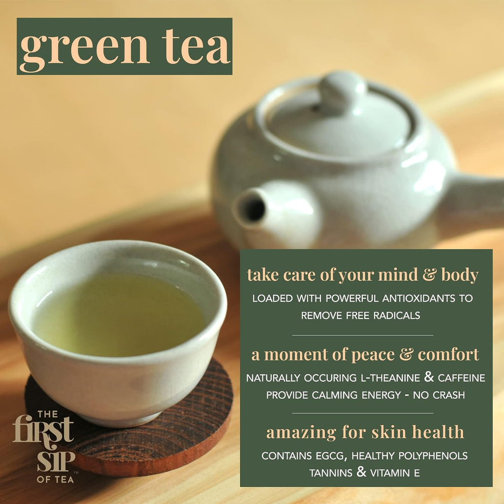 Tropical flavour green tea experience