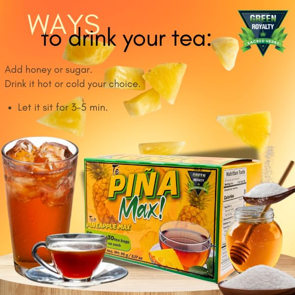 Tropical flavour herbal tea blend