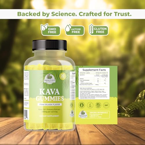 tropical flavour kava kava gummies