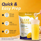 tropical flavour protein supplement